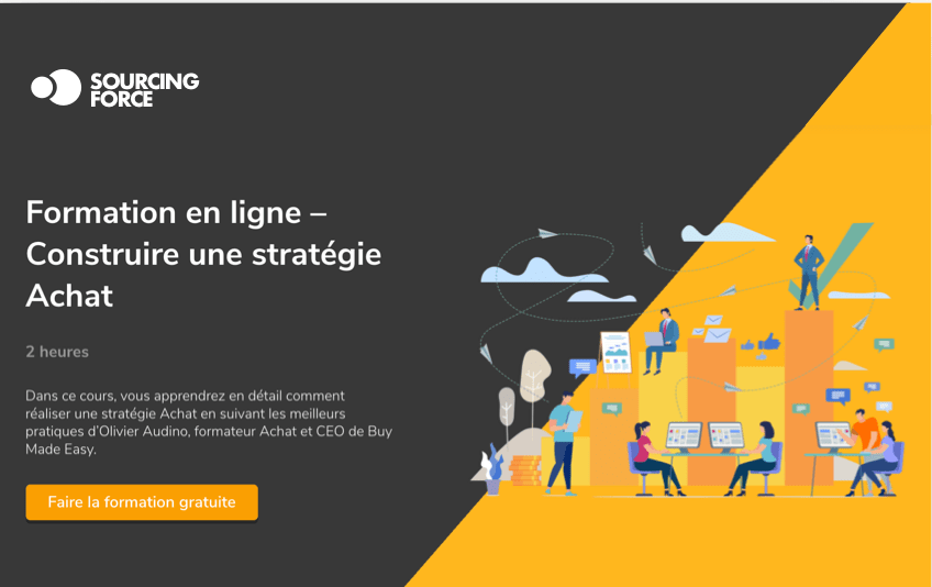 MOOC - Comment construire une stratégie Achat - Sourcing Force