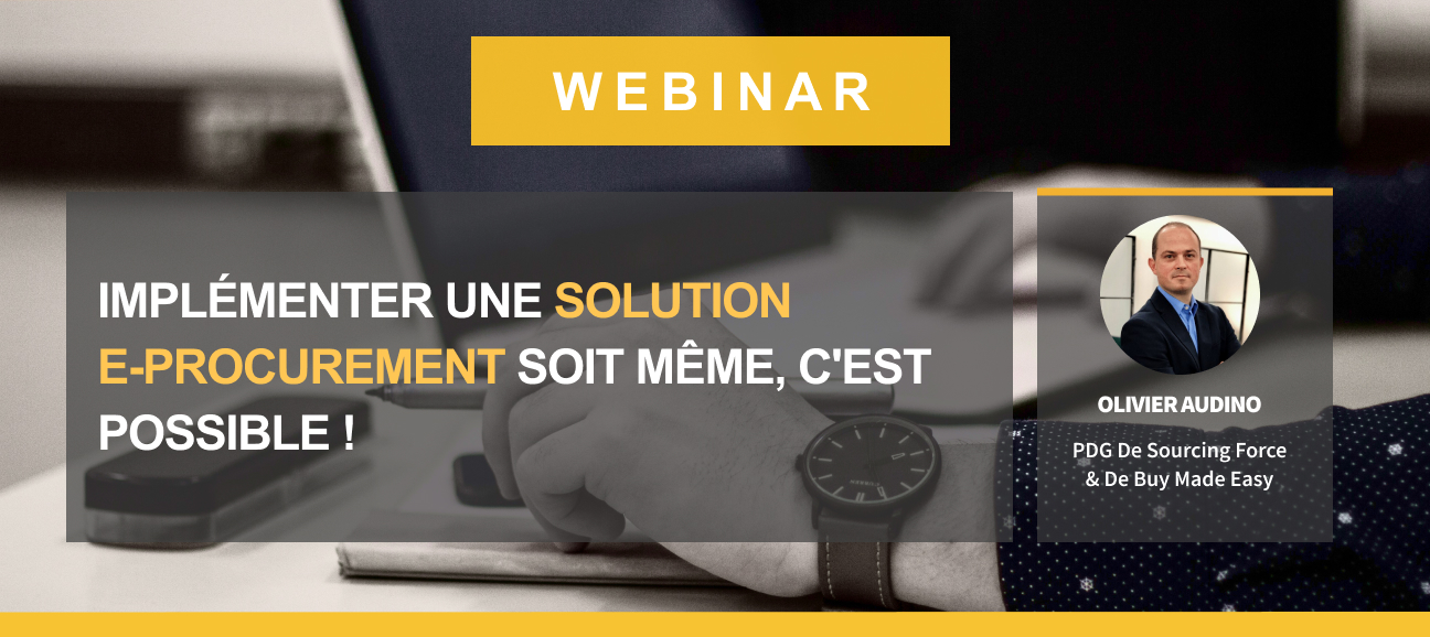 Implémenter une solution e-procurement soit même, c'est possible ...